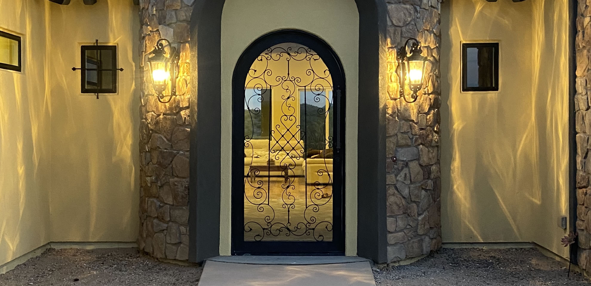 Home - AZ Doors & Iron Works, Wrought Iron Gates, Fences, Doors, Pulls ...